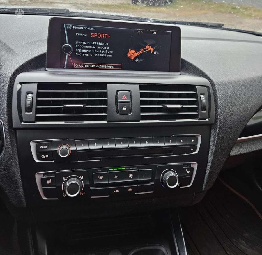 Grey BMW 120 2012 in Vilnius, with an engine capacity of 2.00 L and mileage of 330 thousand km for 3950 €, photo 9 on AUTOMOTO.COM.LV