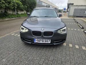 Pelēks BMW 120 2012 Viļņa, ar dzinēja tilpumu 2.00 L un nobraukumu 320 tūkst. km par 3950 €, foto  vietnē AUTOMOTO.COM.LV