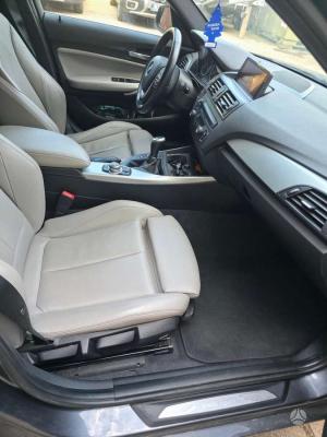 Grey BMW 120 2012 in Visaginas, with an engine capacity of 2.00 L and mileage of 241 thousand km for 5900 €, photo 11 on AUTOMOTO.COM.LV