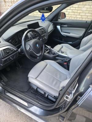 Grey BMW 120 2012 in Visaginas, with an engine capacity of 2.00 L and mileage of 241 thousand km for 5900 €, photo 12 on AUTOMOTO.COM.LV
