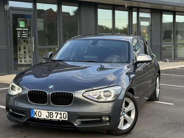 Pelēks BMW 120 2013 Kauņa, ar dzinēja tilpumu 2.00 L un nobraukumu 260 tūkst. km par 5650 €, foto 5 vietnē AUTOMOTO.COM.LV