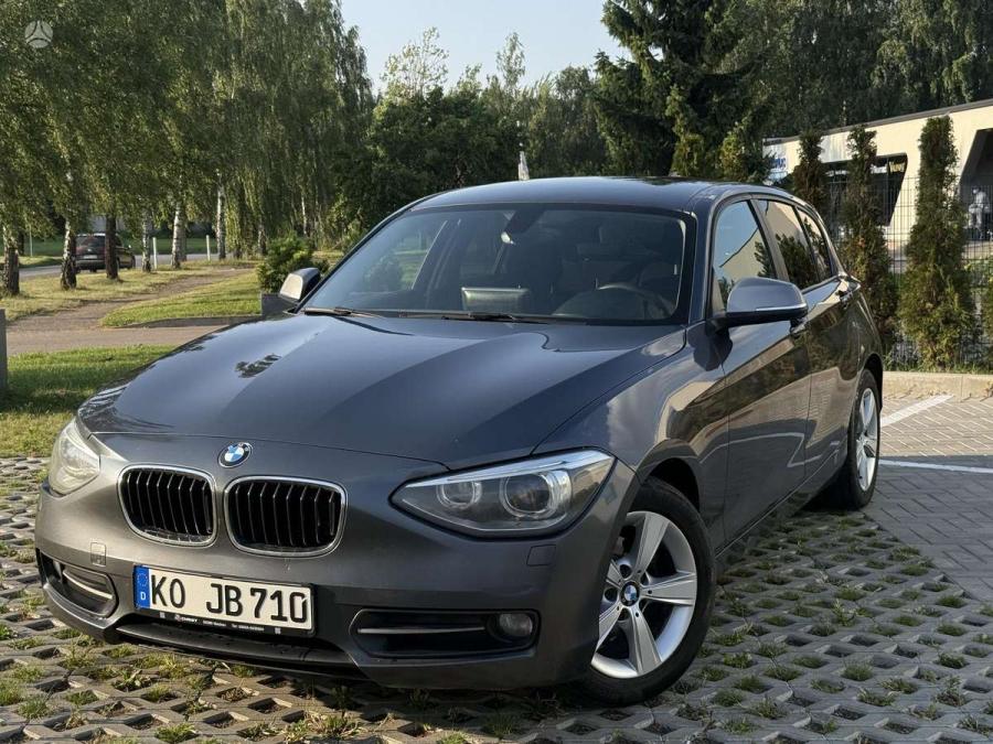Pelēks BMW 120 2013 Kauņa, ar dzinēja tilpumu 2.00 L un nobraukumu 260 tūkst. km par 5490 €, foto 6 vietnē AUTOMOTO.COM.LV