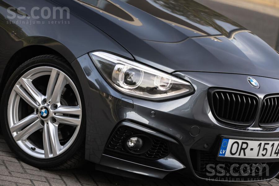 Grey BMW 120 2013 in Jelgava, with an engine capacity of 2.00 L and mileage of 202 thousand km for 8390 €, photo 4 on AUTOMOTO.COM.LV