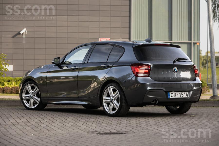 Grey BMW 120 2013 in Jelgava, with an engine capacity of 2.00 L and mileage of 202 thousand km for 8390 €, photo 6 on AUTOMOTO.COM.LV