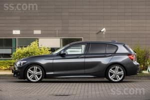 Grey BMW 120 2013 in Jelgava, with an engine capacity of 2.00 L and mileage of 202 thousand km for 8390 €, photo 7 on AUTOMOTO.COM.LV