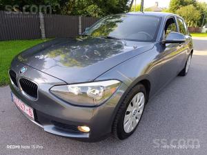 Pelēks BMW 120 2013 Rīga, ar dzinēja tilpumu 2.00 L un nobraukumu 200 tūkst. km par 6290 €, foto  vietnē AUTOMOTO.COM.LV