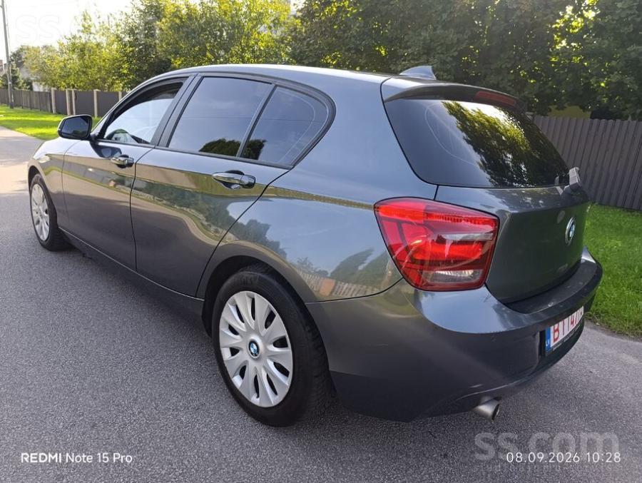 Pelēks BMW 120 2013 Rīga, ar dzinēja tilpumu 2.00 L un nobraukumu 200 tūkst. km par 6290 €, foto 4 vietnē AUTOMOTO.COM.LV