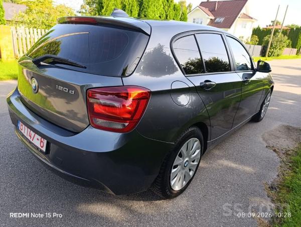 Pelēks BMW 120 2013 Rīga, ar dzinēja tilpumu 2.00 L un nobraukumu 200 tūkst. km par 6290 €, foto 7 vietnē AUTOMOTO.COM.LV