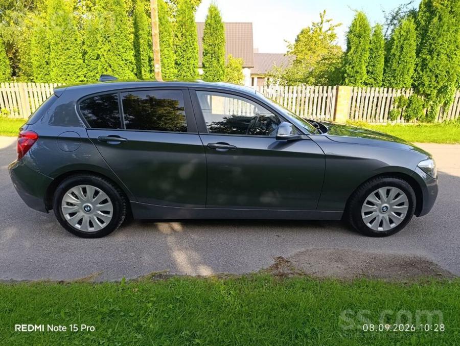 Pelēks BMW 120 2013 Rīga, ar dzinēja tilpumu 2.00 L un nobraukumu 200 tūkst. km par 6290 €, foto 8 vietnē AUTOMOTO.COM.LV