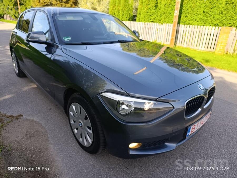 Pelēks BMW 120 2013 Rīga, ar dzinēja tilpumu 2.00 L un nobraukumu 200 tūkst. km par 6290 €, foto 10 vietnē AUTOMOTO.COM.LV