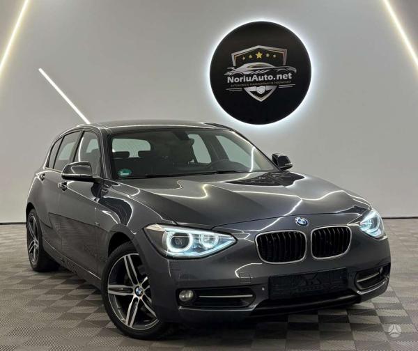 Grey BMW 120 2014 in Marijampole, with an engine capacity of 2.00 L and mileage of 258 thousand km for 9500 €, photo 1 on AUTOMOTO.COM.LV