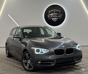 Pelēks BMW 120 2014 Marijampole, ar dzinēja tilpumu 2.00 L un nobraukumu 258 tūkst. km par 9500 €, foto  vietnē AUTOMOTO.COM.LV