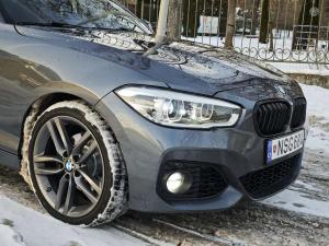 Grey BMW 120 2017 in Vilnius, with an engine capacity of 2.00 L and mileage of 159 thousand km for 13900 €, photo  on AUTOMOTO.COM.LV