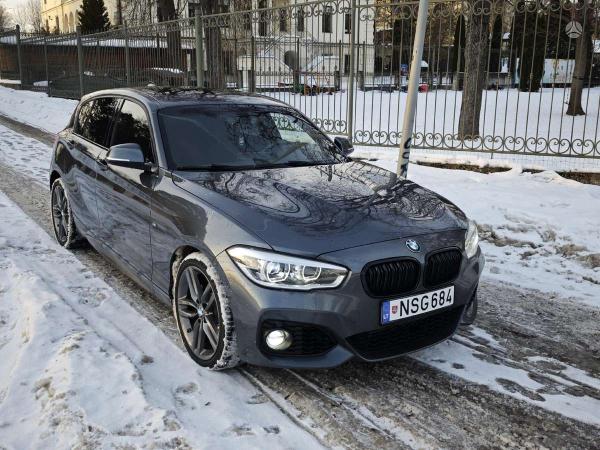Pelēks BMW 120 2017 Viļņa, ar dzinēja tilpumu 2.00 L un nobraukumu 159 tūkst. km par 13900 €, foto 2 vietnē AUTOMOTO.COM.LV