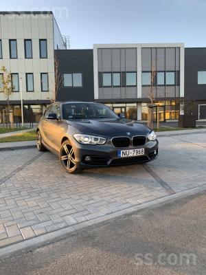 Pelēks BMW 120 2017 Rīga, ar dzinēja tilpumu 2.00 L un nobraukumu 250 tūkst. km par 10440 €, foto  vietnē AUTOMOTO.COM.LV