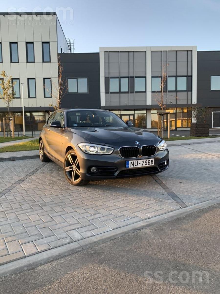 Pelēks BMW 120 2017 Rīga, ar dzinēja tilpumu 2.00 L un nobraukumu 250 tūkst. km par 10440 €, foto 1 vietnē AUTOMOTO.COM.LV