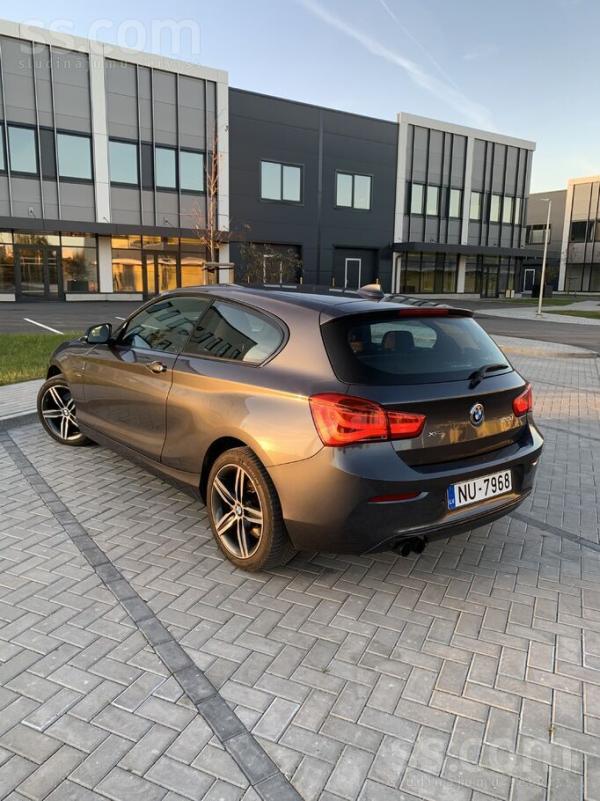 Pelēks BMW 120 2017 Rīga, ar dzinēja tilpumu 2.00 L un nobraukumu 250 tūkst. km par 10210 €, foto 4 vietnē AUTOMOTO.COM.LV