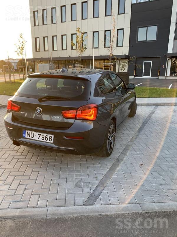 Pelēks BMW 120 2017 Rīga, ar dzinēja tilpumu 2.00 L un nobraukumu 250 tūkst. km par 10210 €, foto 6 vietnē AUTOMOTO.COM.LV