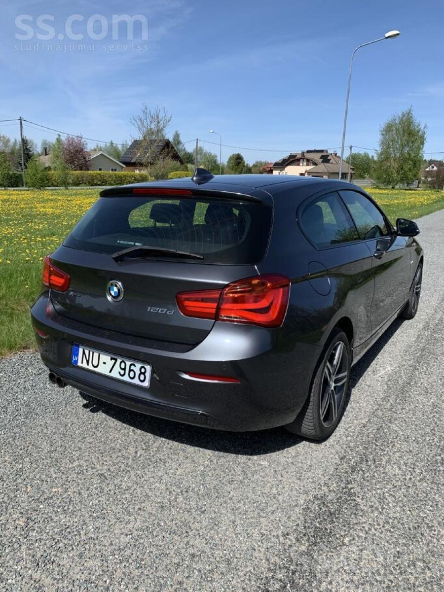 Pelēks BMW 120 2017 Rīga, ar dzinēja tilpumu 2.00 L un nobraukumu 250 tūkst. km par 8970 €, foto 4 vietnē AUTOMOTO.COM.LV