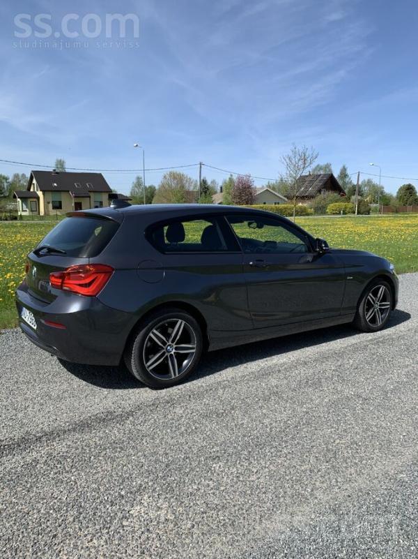 Grey BMW 120 2017 in Riga, with an engine capacity of 2.00 L and mileage of 250 thousand km for 8970 €, photo 5 on AUTOMOTO.COM.LV