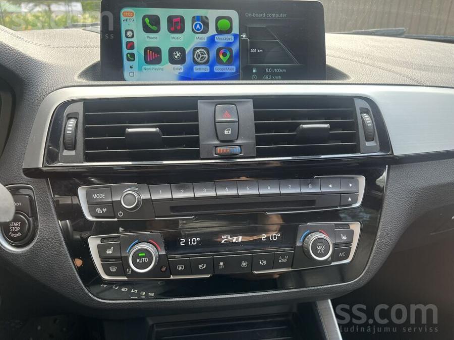 Pelēks BMW 120 2018 Ogre, ar dzinēja tilpumu 2.00 L un nobraukumu 155 tūkst. km par 17100 €, foto 7 vietnē AUTOMOTO.COM.LV