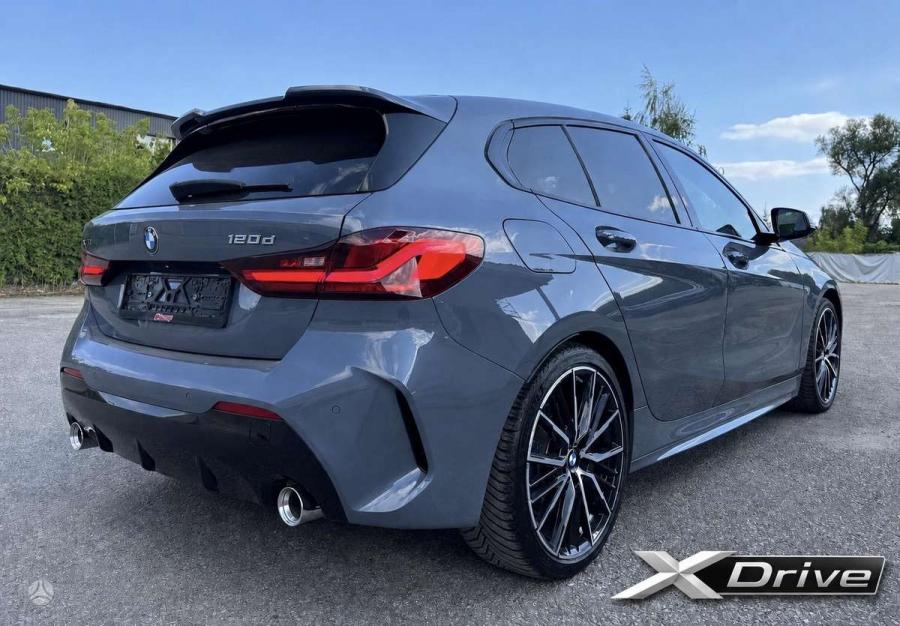 Grey BMW 120 2020 in Panevezys, with an engine capacity of 2.00 L and mileage of 245 thousand km for 18300 €, photo 1 on AUTOMOTO.COM.LV