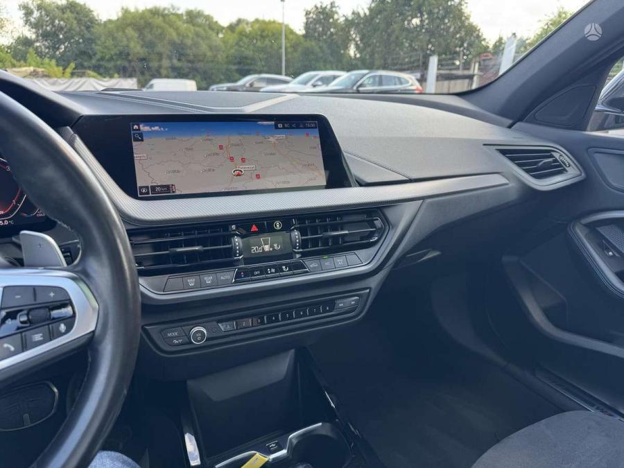 Grey BMW 120 2020 in Panevezys, with an engine capacity of 2.00 L and mileage of 245 thousand km for 18300 €, photo 9 on AUTOMOTO.COM.LV