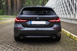 Grey BMW 120 2021 in Vilnius, with an engine capacity of 2.00 L and mileage of 117 thousand km for 16500 €, photo 7 on AUTOMOTO.COM.LV