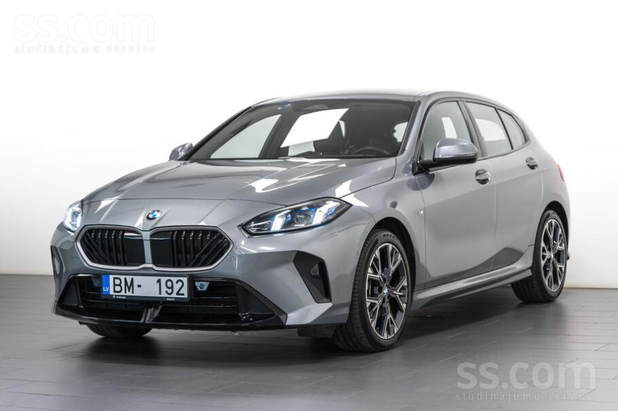 Grey BMW 120 2025 in Riga, with an engine capacity of 2.00 L and mileage of 33 thousand km for 27990 €, photo 1 on AUTOMOTO.COM.LV