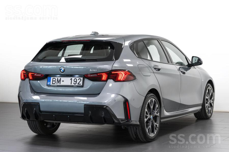 Grey BMW 120 2025 in Riga, with an engine capacity of 2.00 L and mileage of 33 thousand km for 27990 €, photo 5 on AUTOMOTO.COM.LV