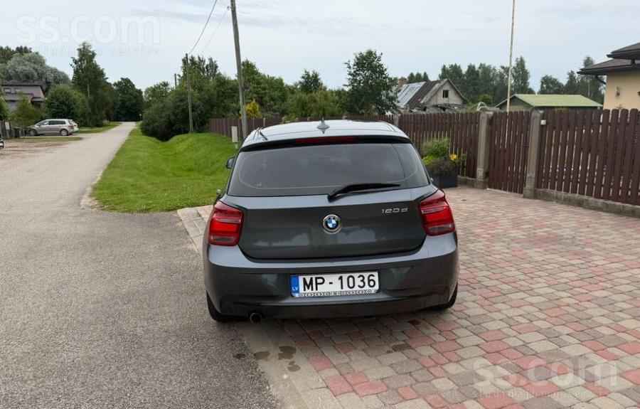 Pelēks BMW 120 2014 Liepāja, ar dzinēja tilpumu 2.00 L un nobraukumu 241 tūkst. km par 8500 €, foto 6 vietnē AUTOMOTO.COM.LV