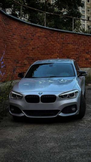 Grey BMW 120 2015 in Vilnius, with an engine capacity of 2.00 L and mileage of 355 thousand km for 9500 €, photo  on AUTOMOTO.COM.LV