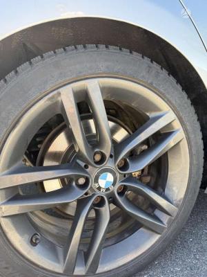 Grey BMW 120 2015 in Vilnius, with an engine capacity of 2.00 L and mileage of 355 thousand km for 9500 €, photo 13 on AUTOMOTO.COM.LV