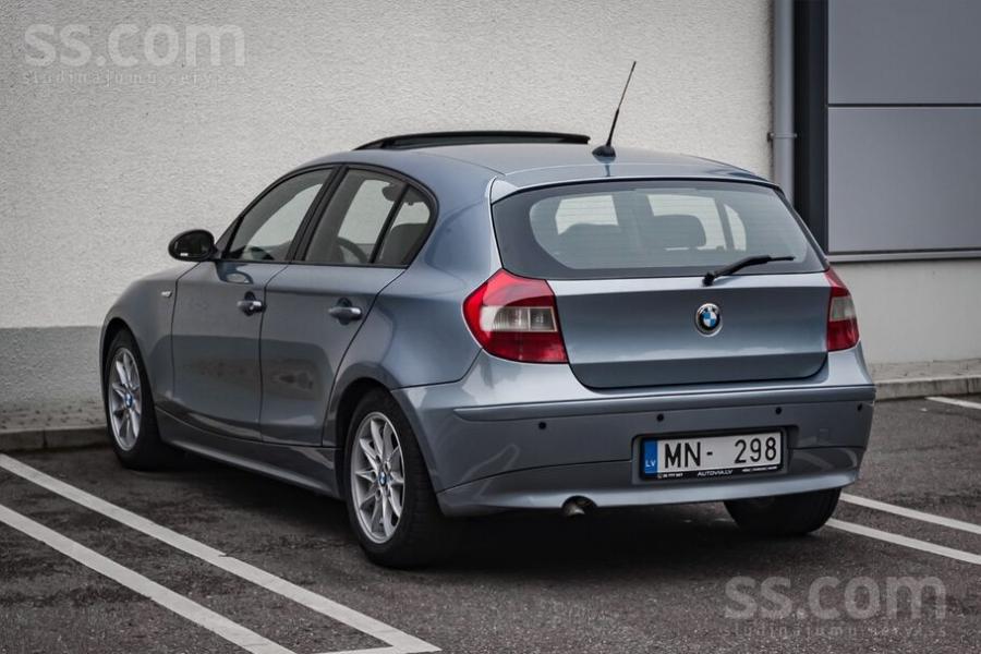 BMW 120 2004 in Riga, with an engine capacity of 2.00 L and mileage of 0 thousand km for 3750 €, photo 6 on AUTOMOTO.COM.LV