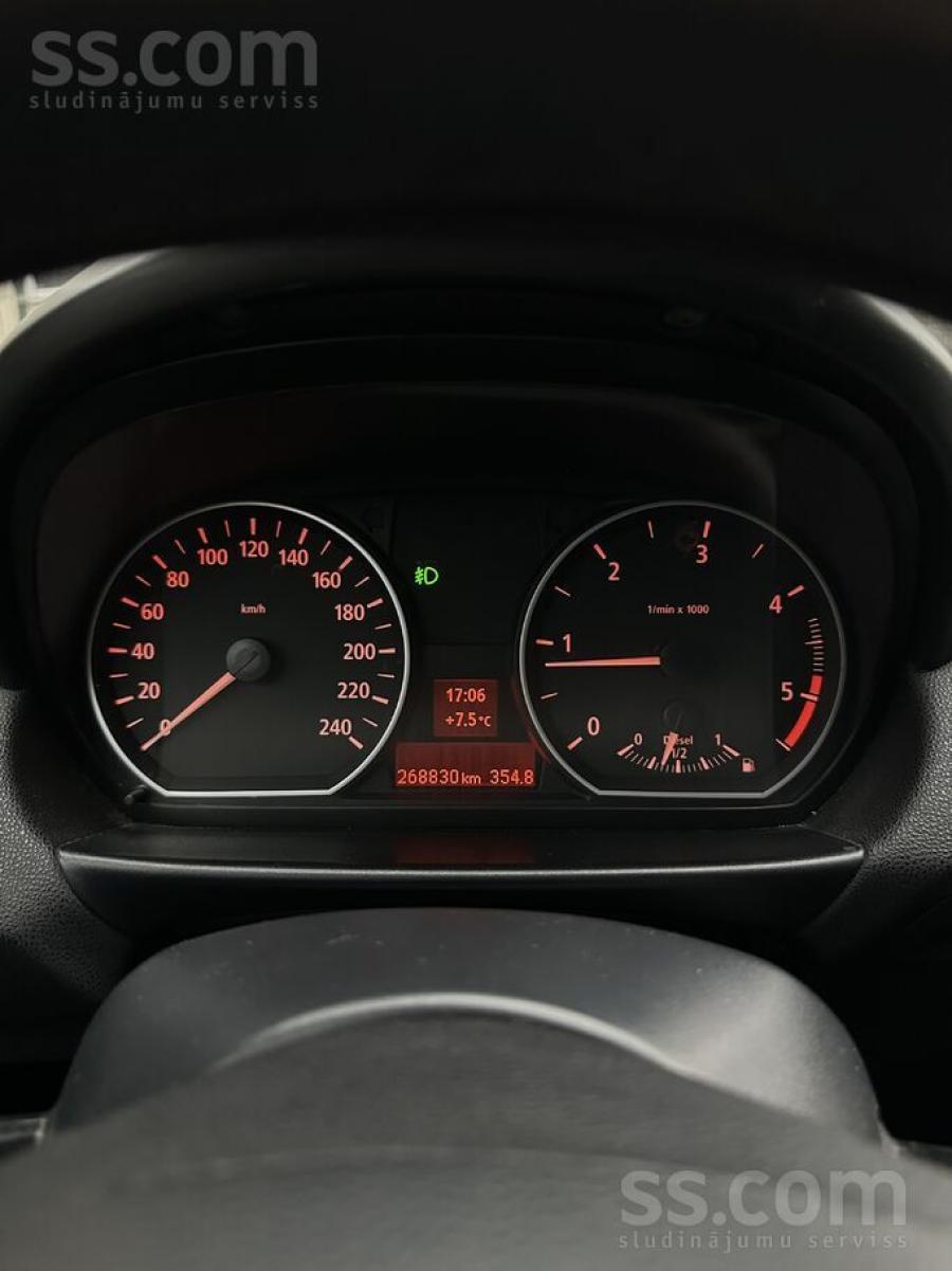 BMW 120 2006 in Riga, with an engine capacity of 2.00 L and mileage of 269 thousand km for 4250 €, photo 13 on AUTOMOTO.COM.LV