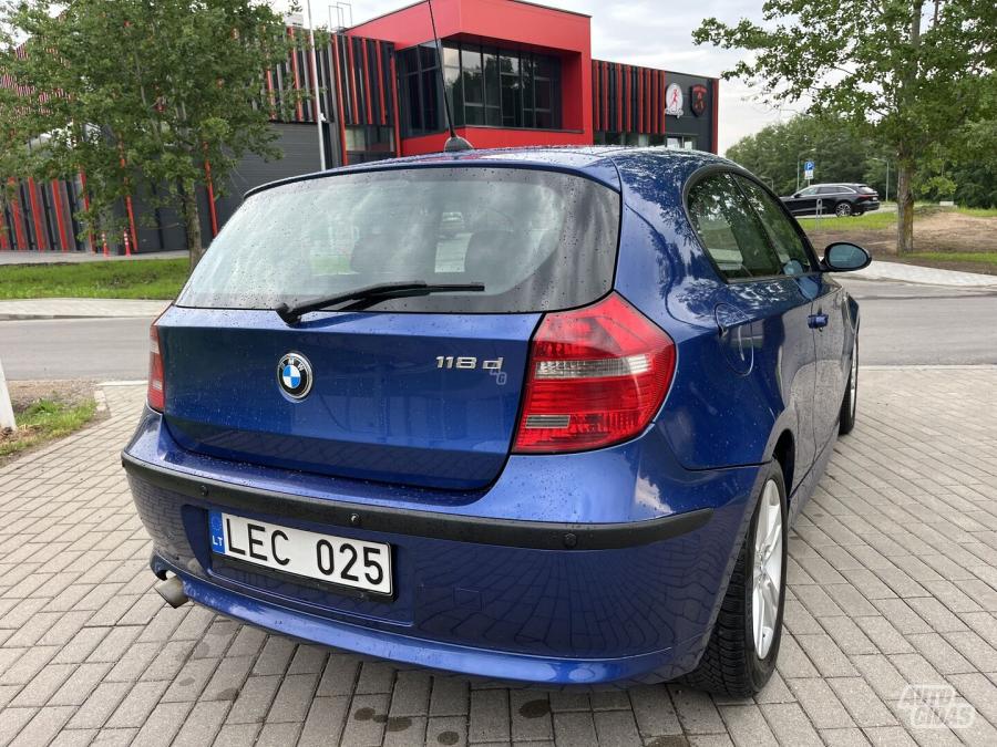 BMW 120 2008 in Alytus, with an engine capacity of 2.00 L and mileage of 201 thousand km for 3350 €, photo 8 on AUTOMOTO.COM.LV