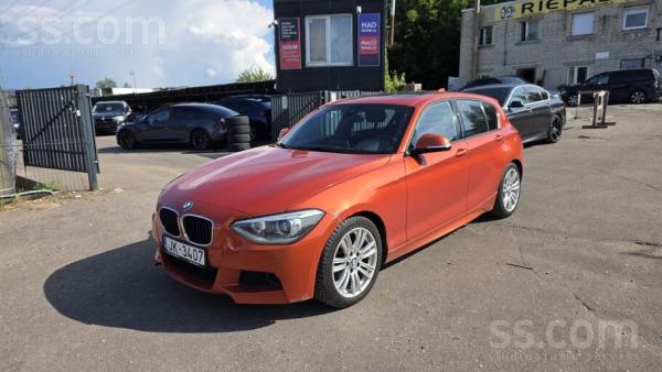Оранжевый БМВ 120 2012 в Рига, объемом двигателя 2.00 л и пробегом 177 тыс. км за 6990 €, фото 1 на AUTOMOTO.COM.LV