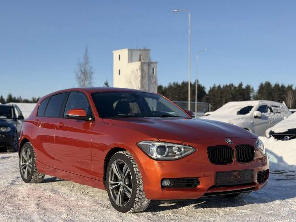Orange BMW 120 2013 in Utena, with an engine capacity of 2.00 L and mileage of 235 thousand km for 8850 €, photo 1 on AUTOMOTO.COM.LV