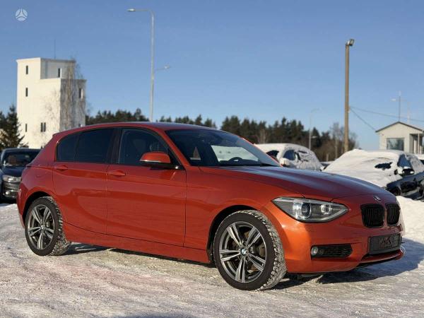 Orange BMW 120 2013 in Utena, with an engine capacity of 2.00 L and mileage of 235 thousand km for 8850 €, photo 2 on AUTOMOTO.COM.LV