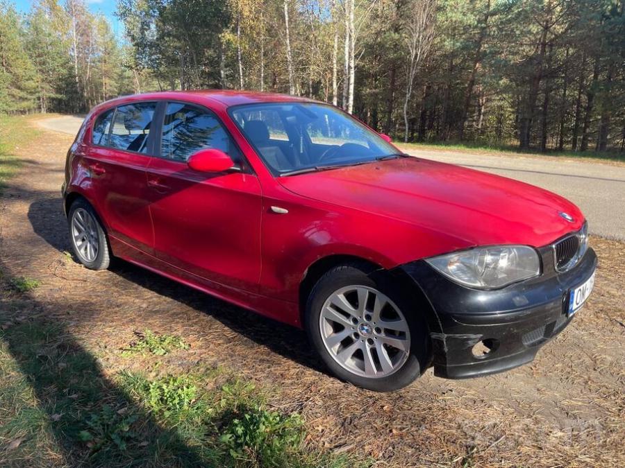 Sarkans BMW 120 2005 Rīga, ar dzinēja tilpumu 2.00 L un nobraukumu 220 tūkst. km par 1200 €, foto 1 vietnē AUTOMOTO.COM.LV