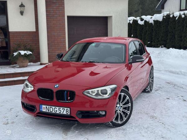 Red BMW 120 2011 in Klaipeda, with an engine capacity of 2.00 L and mileage of 249 thousand km for 6450 €, photo 1 on AUTOMOTO.COM.LV