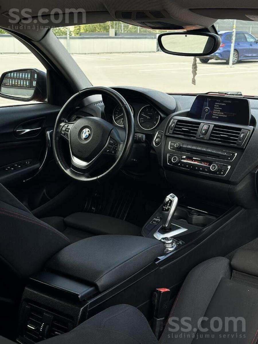 Red BMW 120 2011 in Riga, with an engine capacity of 2.00 L and mileage of 254 thousand km for 8490 €, photo 8 on AUTOMOTO.COM.LV