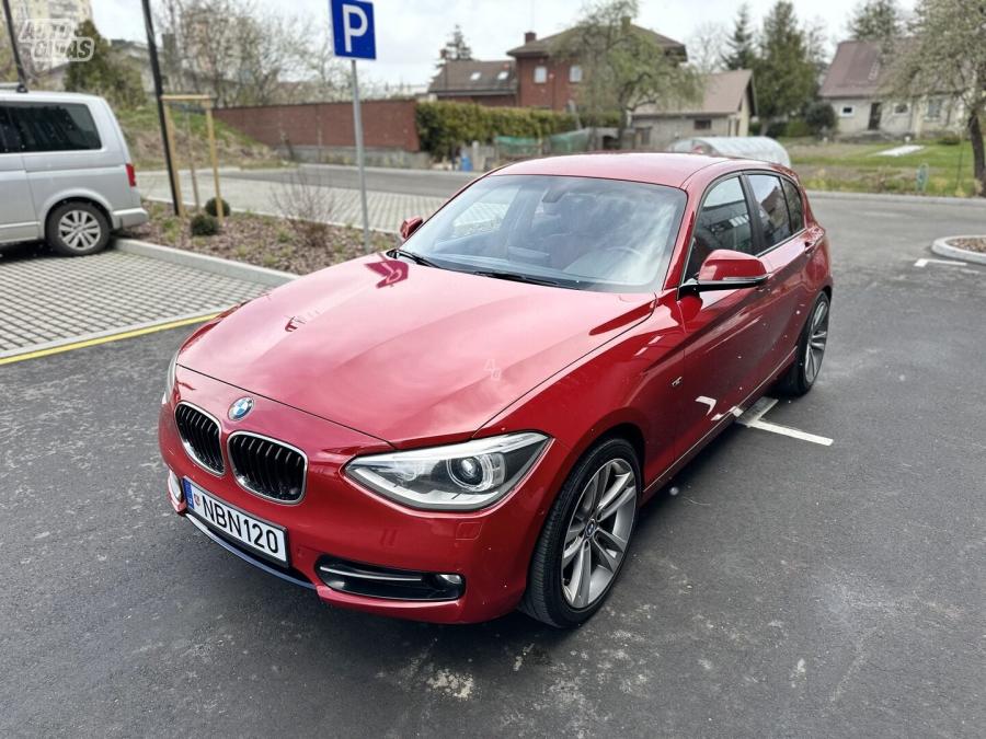 Sarkans BMW 120 2012 Viļņa, ar dzinēja tilpumu 2.00 L un nobraukumu 248 tūkst. km par 7200 €, foto 1 vietnē AUTOMOTO.COM.LV