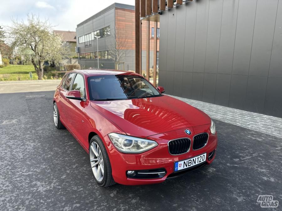 Sarkans BMW 120 2012 Viļņa, ar dzinēja tilpumu 2.00 L un nobraukumu 248 tūkst. km par 7200 €, foto 9 vietnē AUTOMOTO.COM.LV