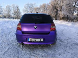 Violet BMW 120 2007 in Siauliai, with an engine capacity of 2.00 L and mileage of 300 thousand km for 4200 €, photo 8 on AUTOMOTO.COM.LV