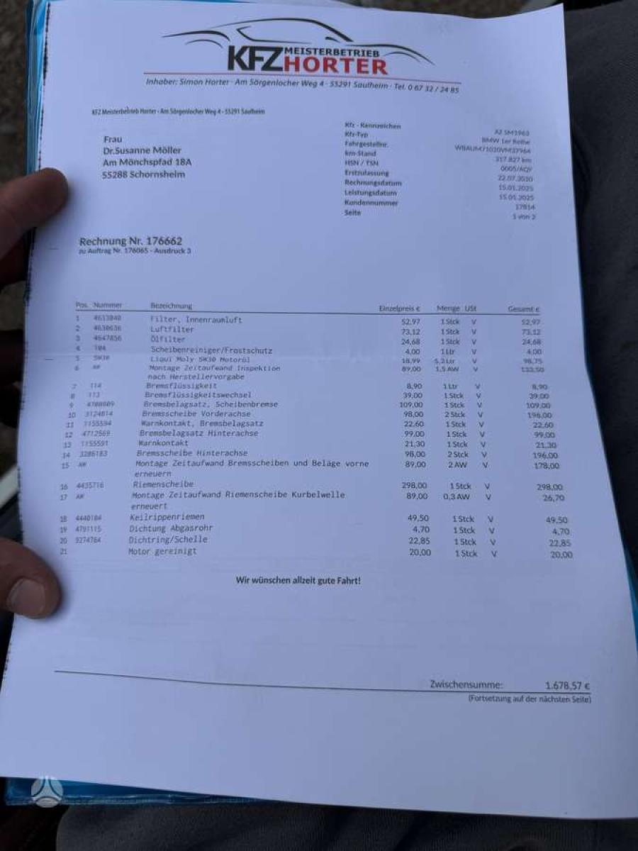 Белый БМВ 120 2010 в Каунас, объемом двигателя 2.00 л и пробегом 330 тыс. км за 4600 €, фото 17 на AUTOMOTO.COM.LV