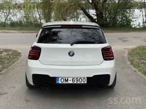White BMW 120 2013 in Riga, with an engine capacity of 2.00 L and mileage of 262 thousand km for 8900 €, photo 6 on AUTOMOTO.COM.LV