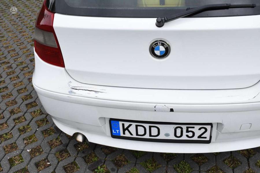 Balts BMW 120 2005 Panevēža, ar dzinēja tilpumu 2.00 L un nobraukumu 322 tūkst. km par 2300 €, foto 22 vietnē AUTOMOTO.COM.LV