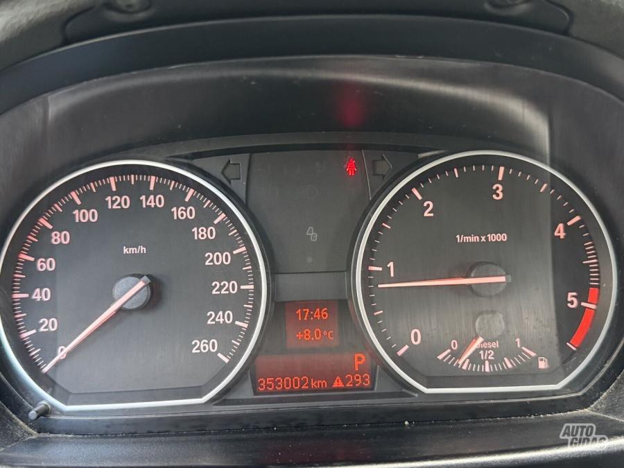 White BMW 120 2007 in Kaunas, with an engine capacity of 2.00 L and mileage of 350 thousand km for 5300 €, photo 18 on AUTOMOTO.COM.LV