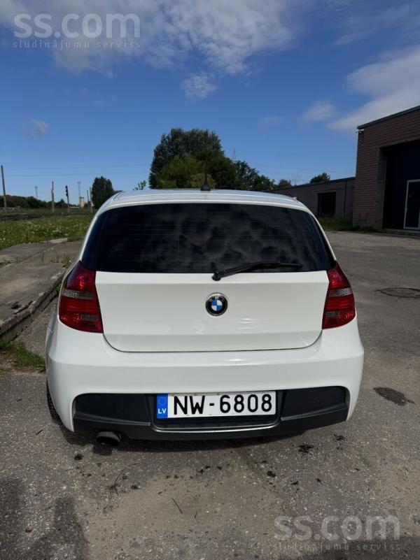 White BMW 120 2007 in Riga, with an engine capacity of 2.00 L and mileage of 247 thousand km for 4400 €, photo 5 on AUTOMOTO.COM.LV